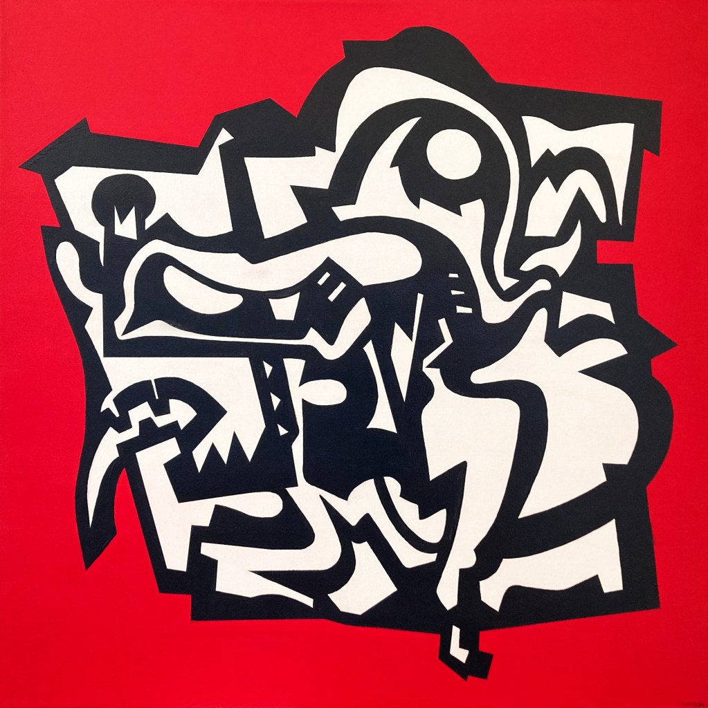 Subconscious constructions: Large paintings, 2023 - Jeff Weiss Art